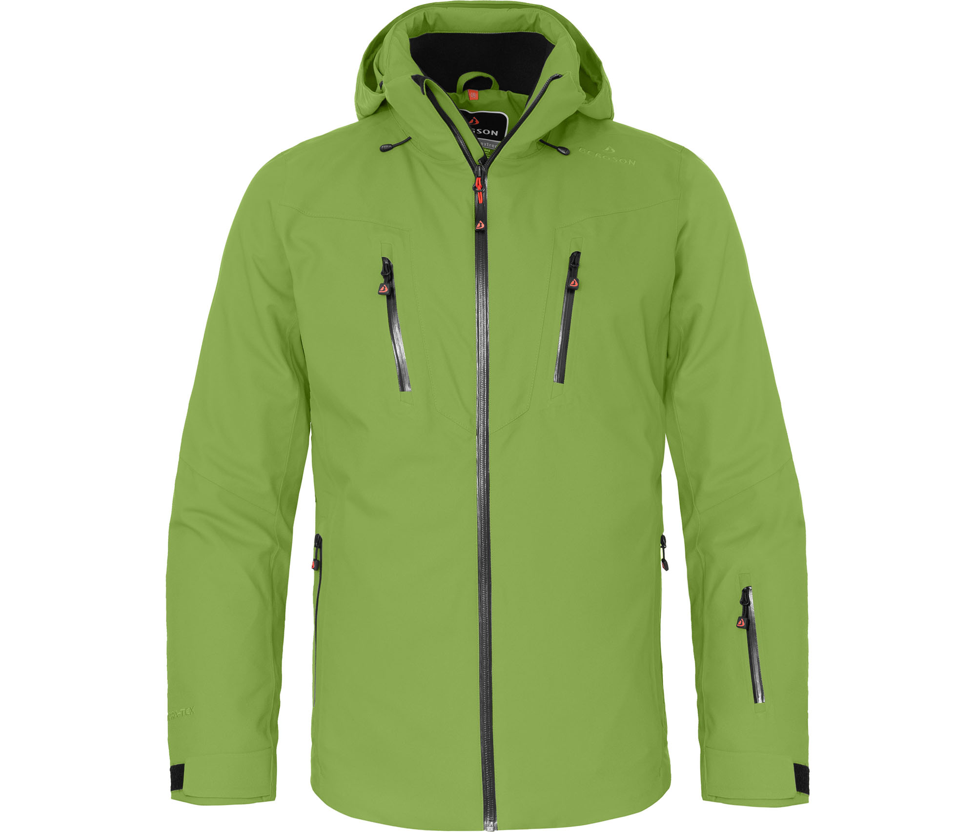 Bergson RESO | Herren Skijacke und Winterjacke, wattiert, recycelt ...